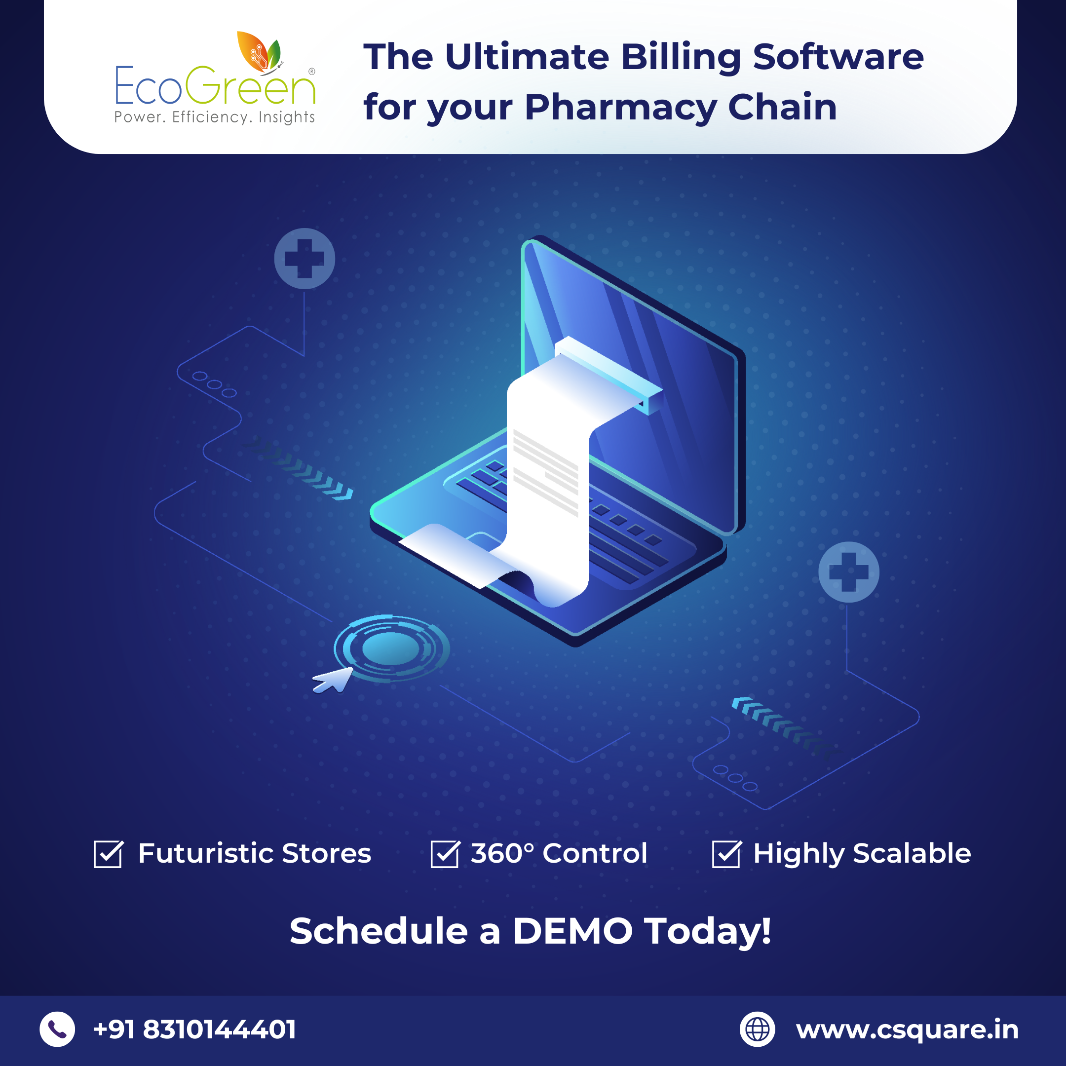 Ecogreen: India's All-in-One ERP Multi-chain Retail Billing Software